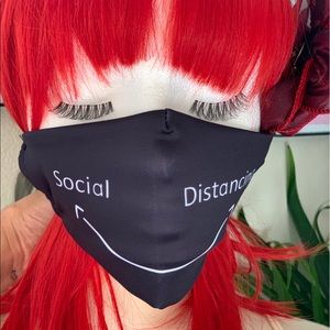 Accessories | New Slogan Face Mask Social Distancing Wfilter | Poshmark